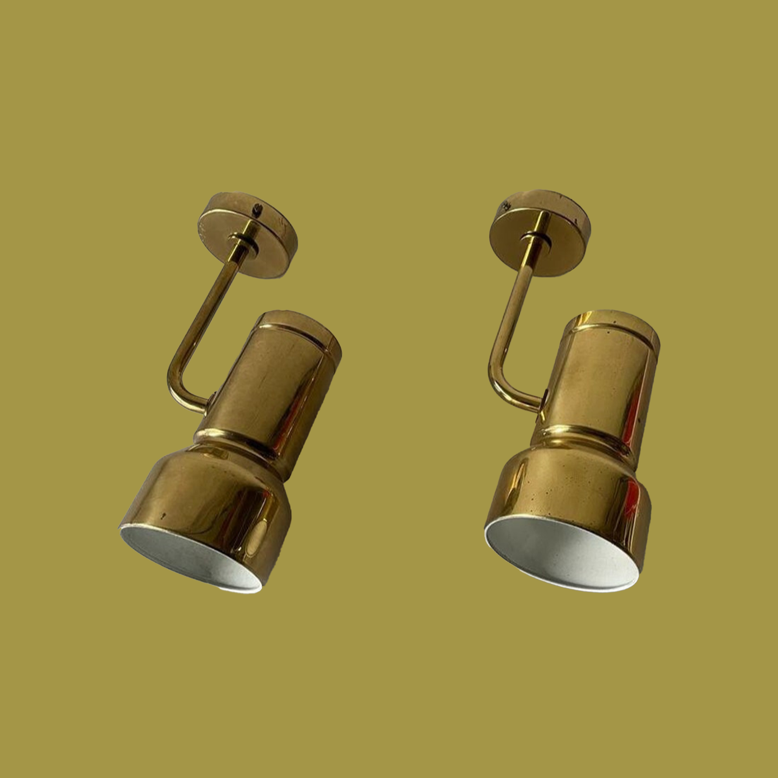 Brass Wall Lamps (2) – Composition