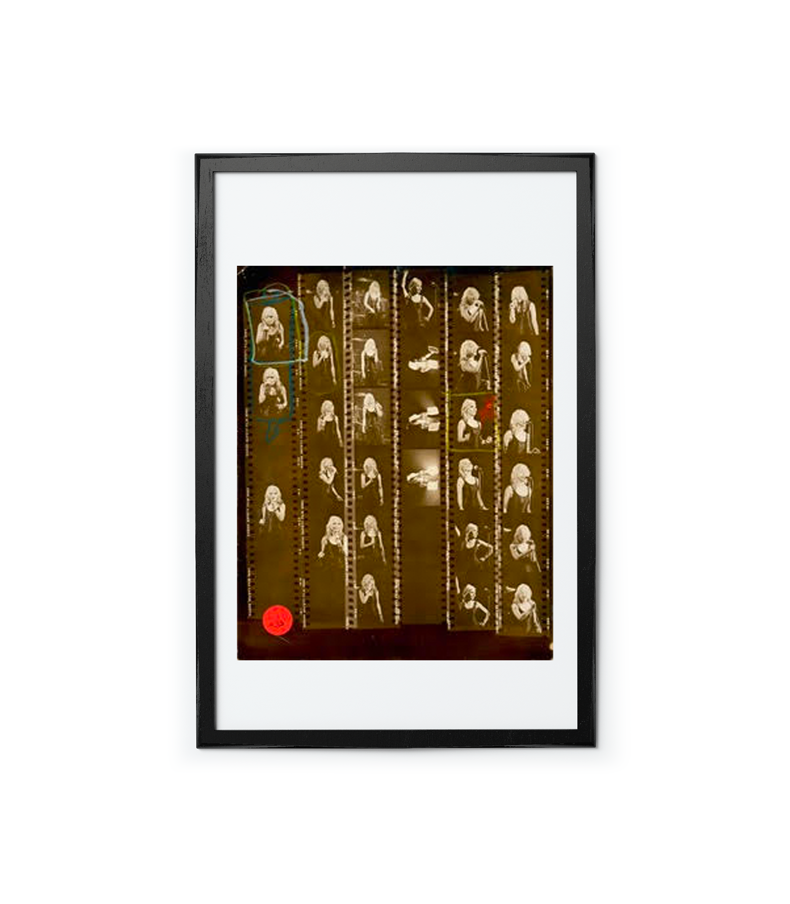 Debbie Harry at the Palladium Contact Sheet, 1978 by Allan Tannenbaum ...